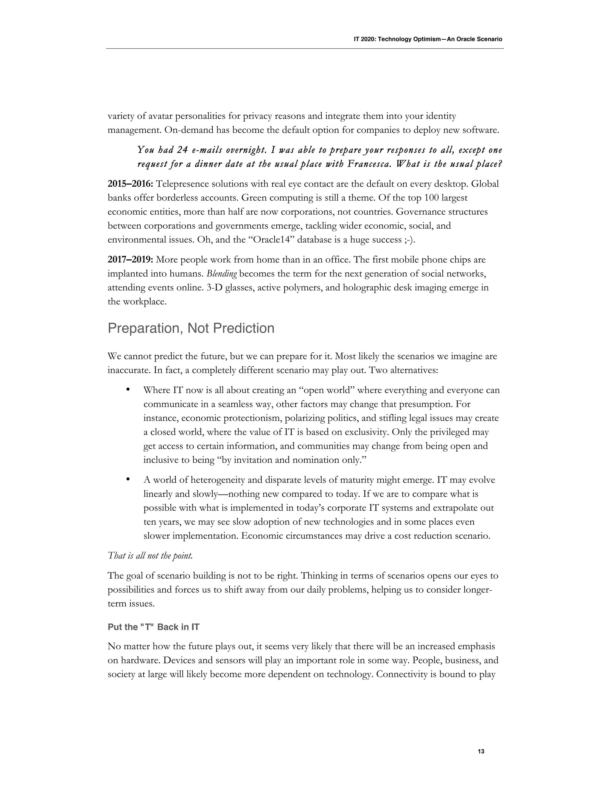 It 2020-technology-optimism | PDF