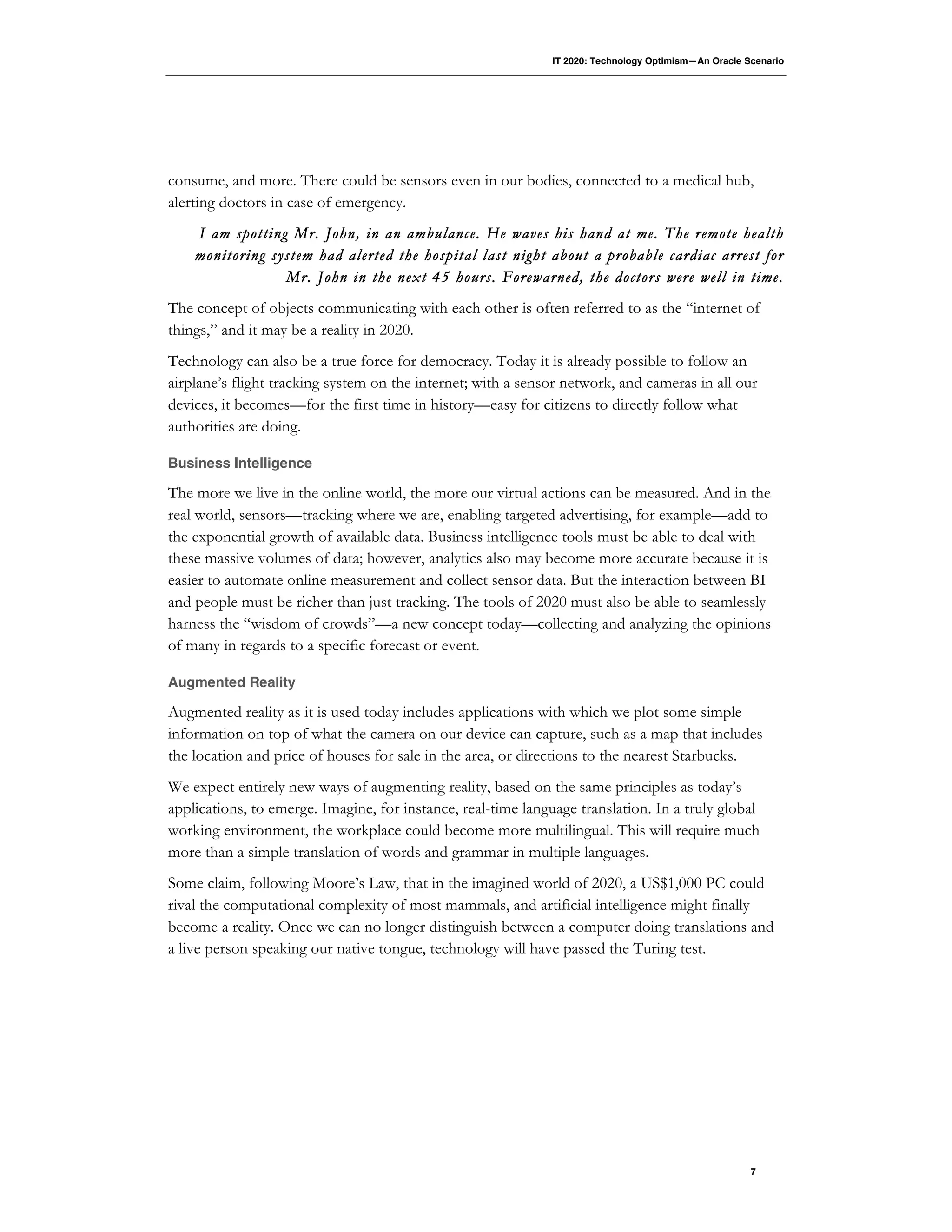 It 2020-technology-optimism | PDF