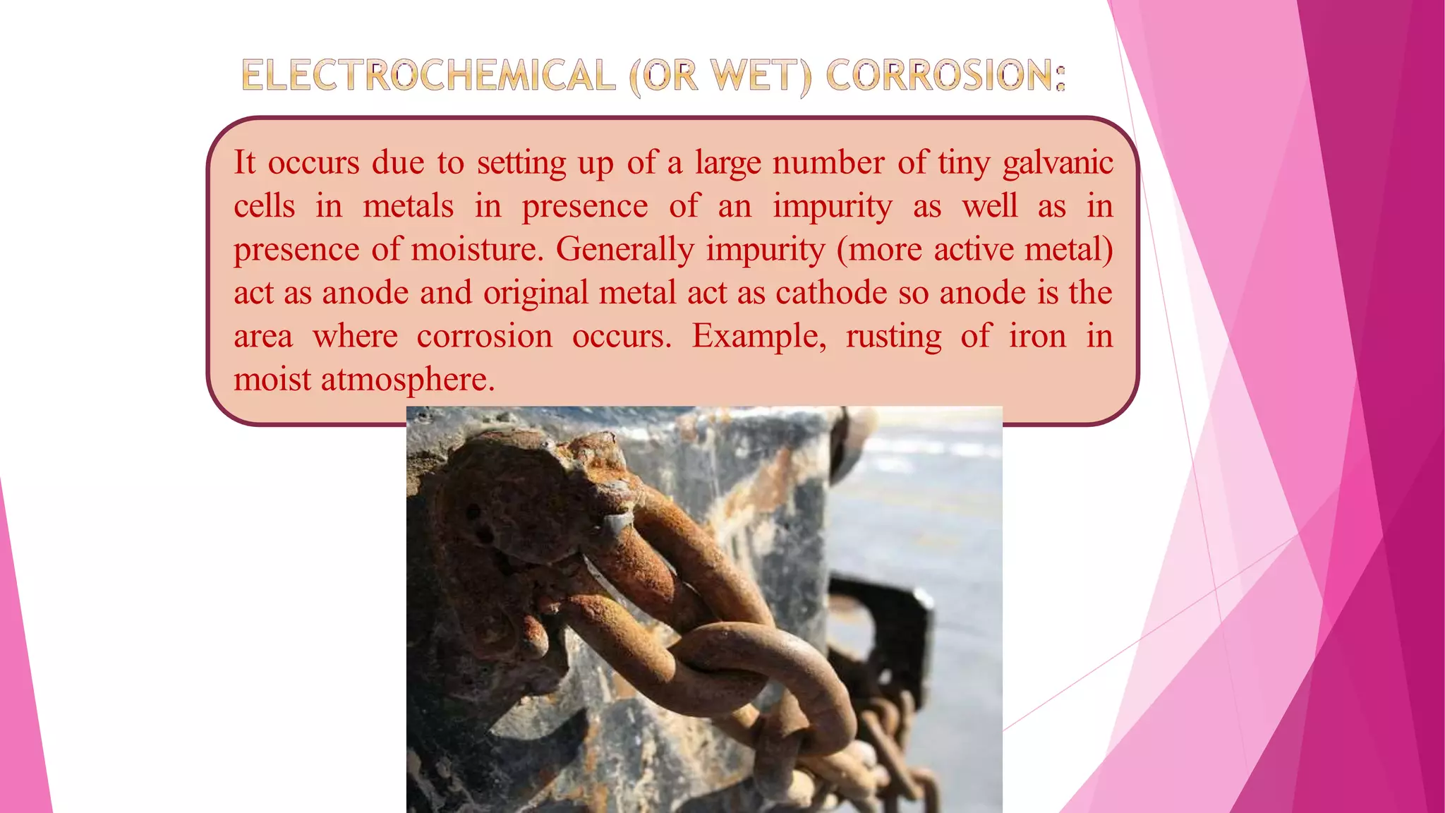 CORROSION (Mechanism of Oxygen absorption in alkaline medium) | PPTX ...