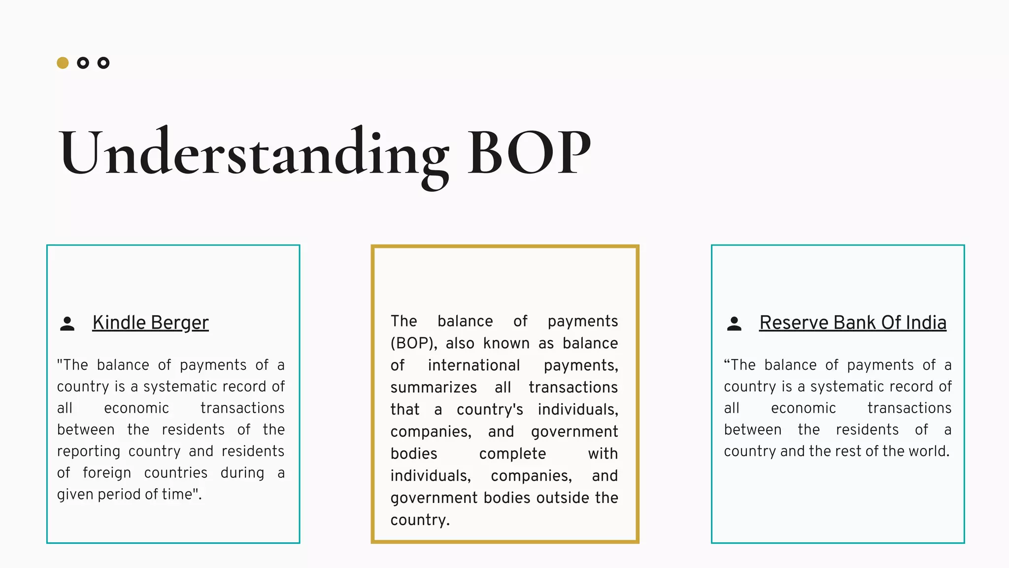 Understanding India's Balance of Payment (BOP) | PDF