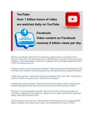 It's Not About Beating the Algorithm, It's About Understanding It | PDF