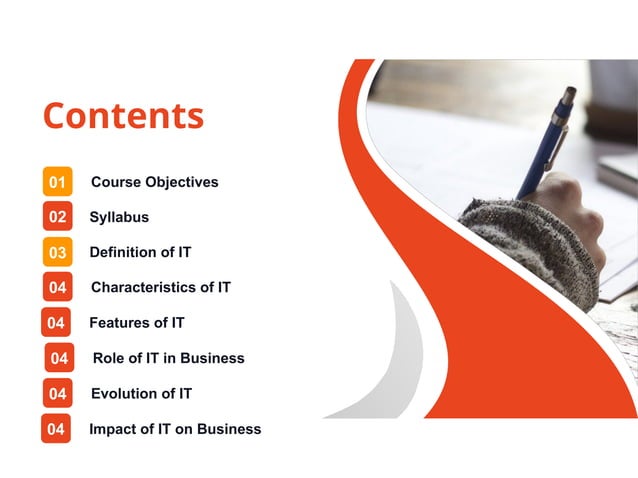 Introduction to Information Technology PPT | PPT