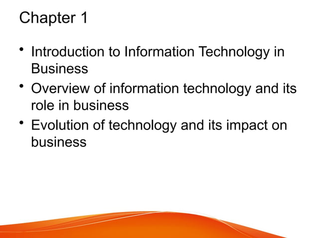 Introduction to Information Technology PPT | PPT