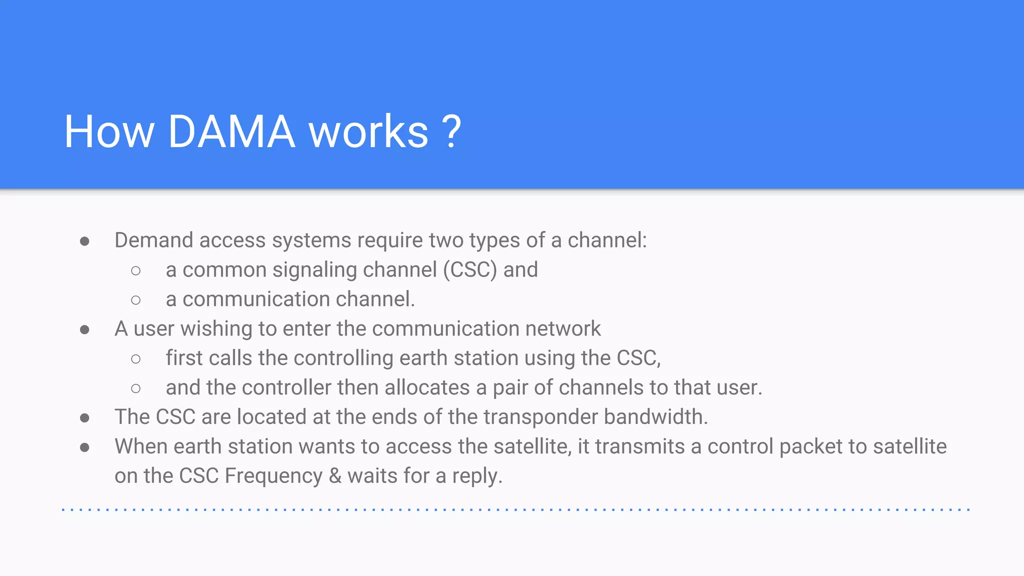 Demand Assigned Multiple Access | PPTX