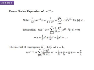 Power series & Radius of convergence | PPTX
