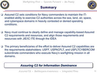 @AgileCLoud_ICH Presentation - 20140521 US Navy OPNAV - Capt ...