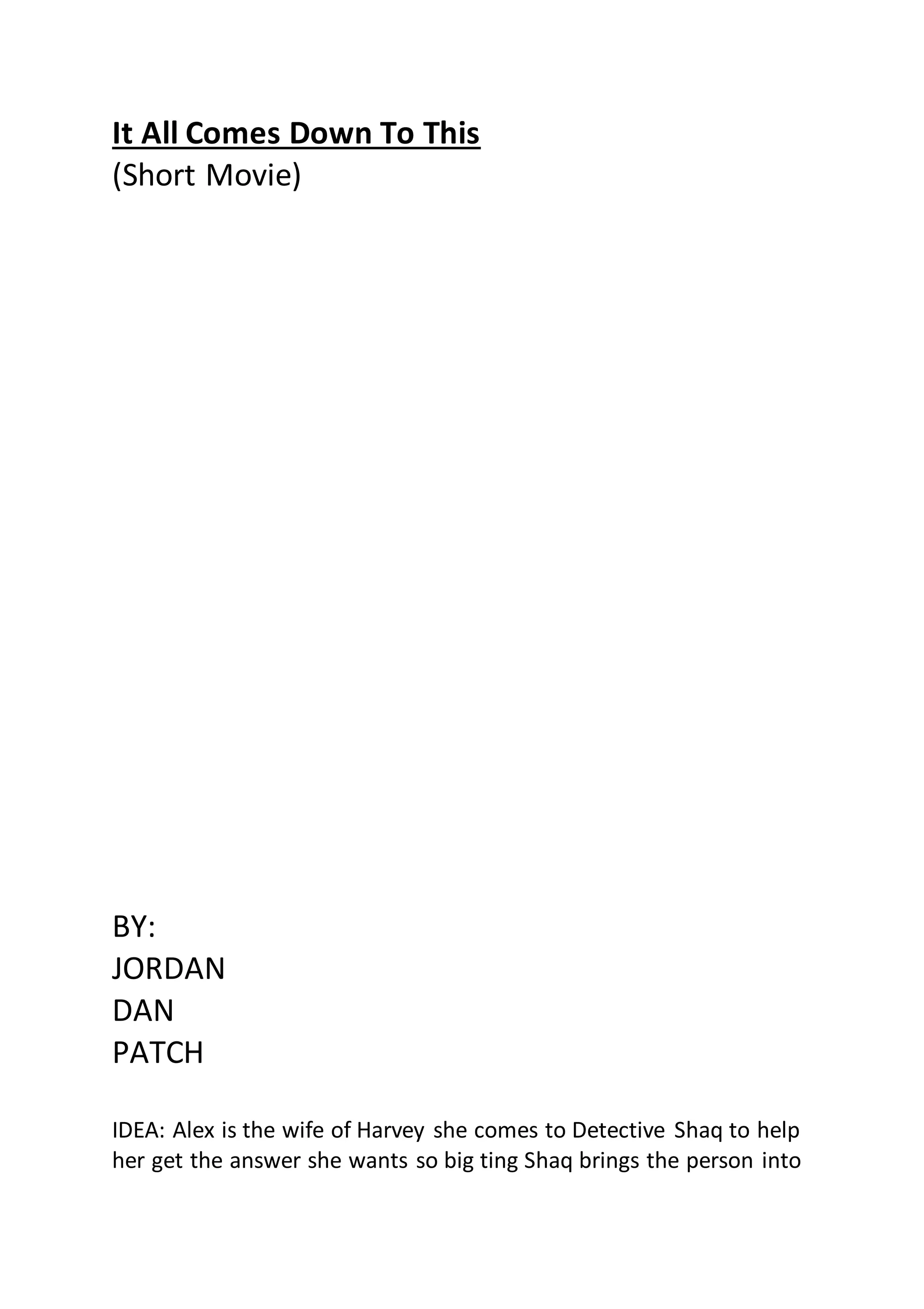 Unsolved First Document | DOCX