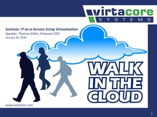 IT-as-a-Service | PPTX | Cloud Computing | Internet