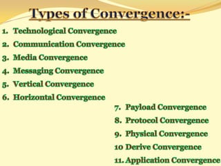 IT-Convergence of Technology | PPSX | Technology & Computing