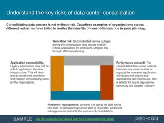 Craft an End-to-End Data Center Consolidation Strategy to Maximize Benefits | PPTX