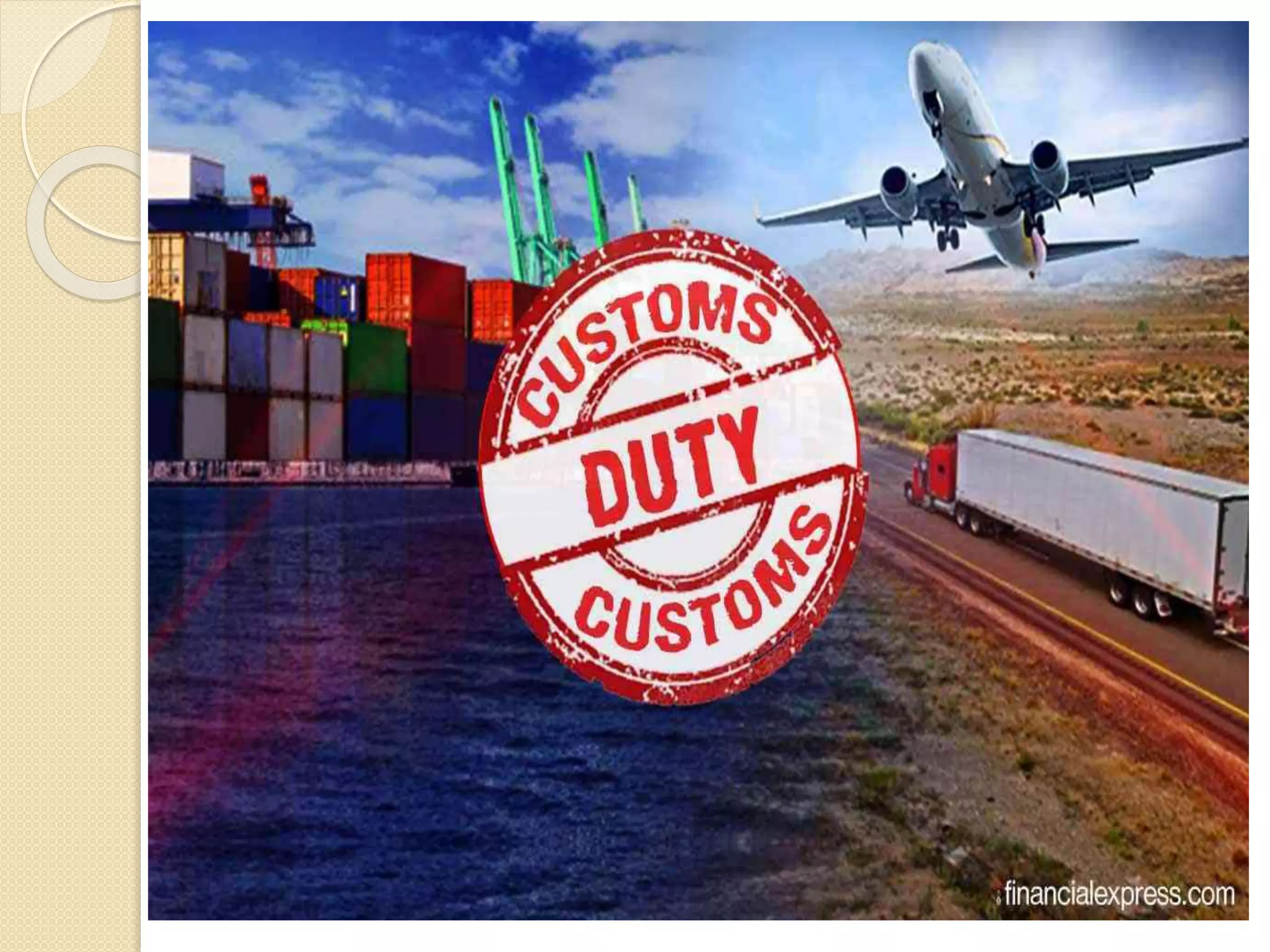 Customs duty | PPTX