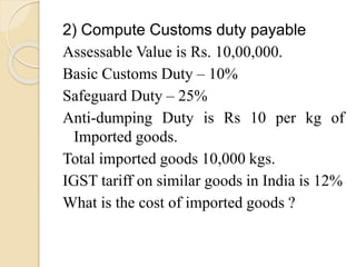 Customs duty | PPTX