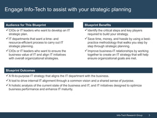Define an IT Strategy and Roadmap | PPTX