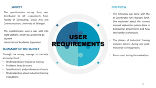 INDUSTRIAL TRAINING EVALUATION MANAGEMENT SYSTEM (IT-EMS) PRESENTATION ...