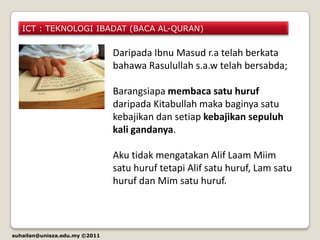 IT - Ibadah Technology | PPTX