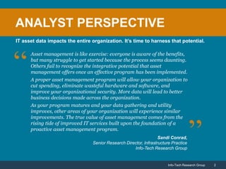 It implement-it-asset-management-executive-brief | PPT