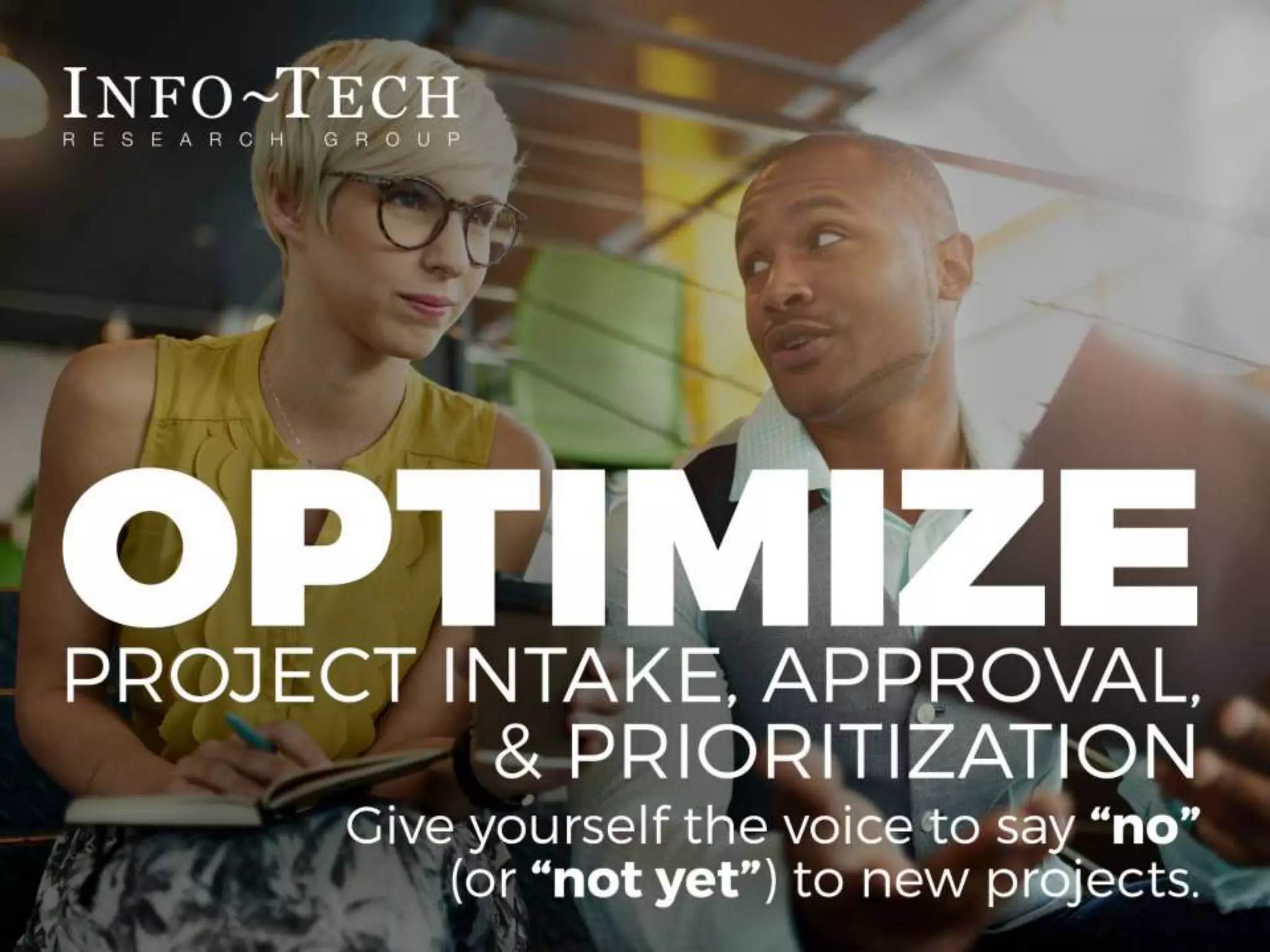 Optimize Project Intake Approval and Prioritization | PPT