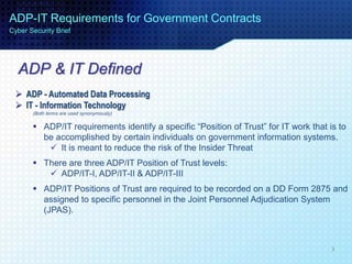 IT Position of Trust Designation | PDF