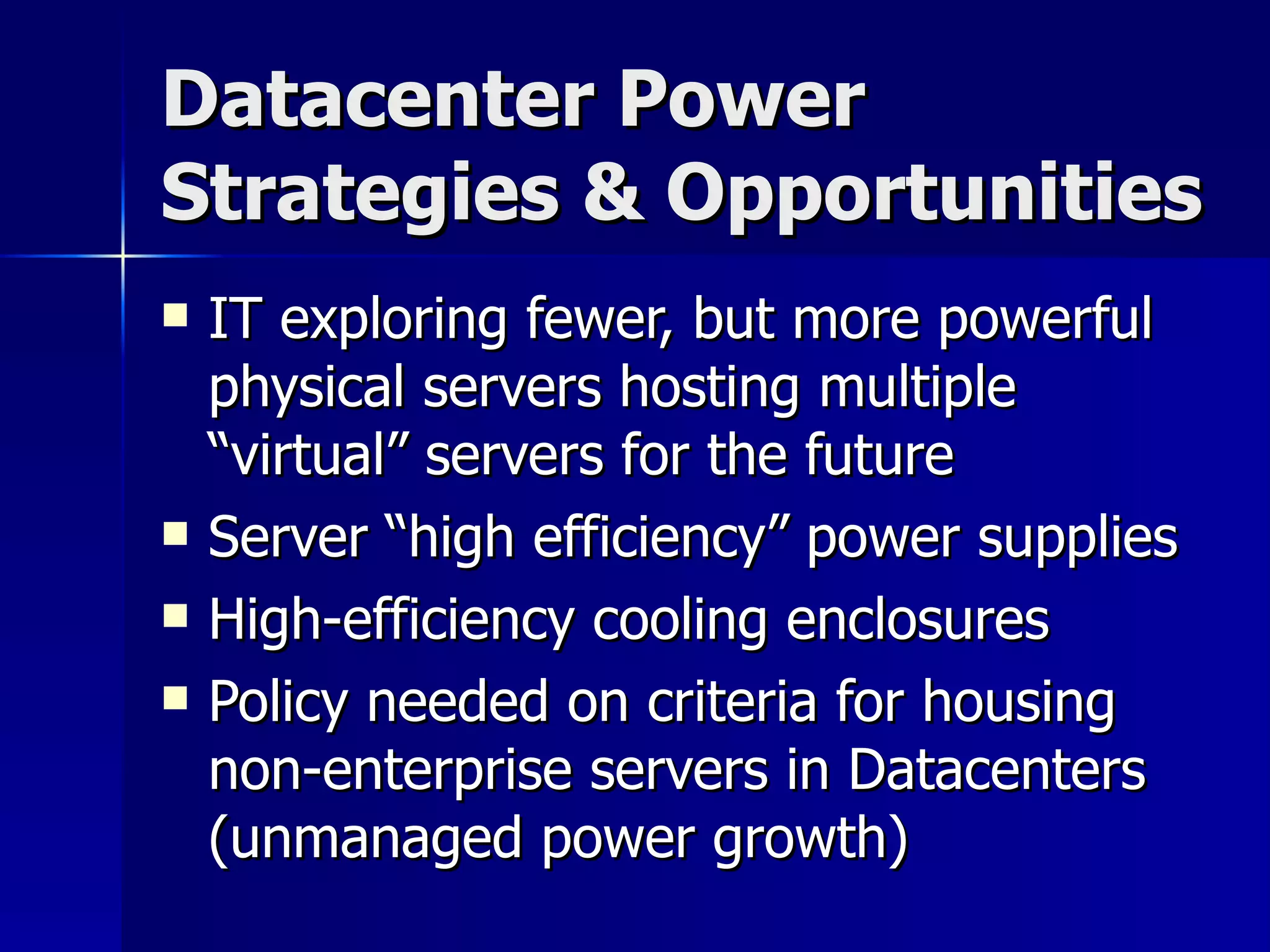 IT Power Management Strategy | PPS