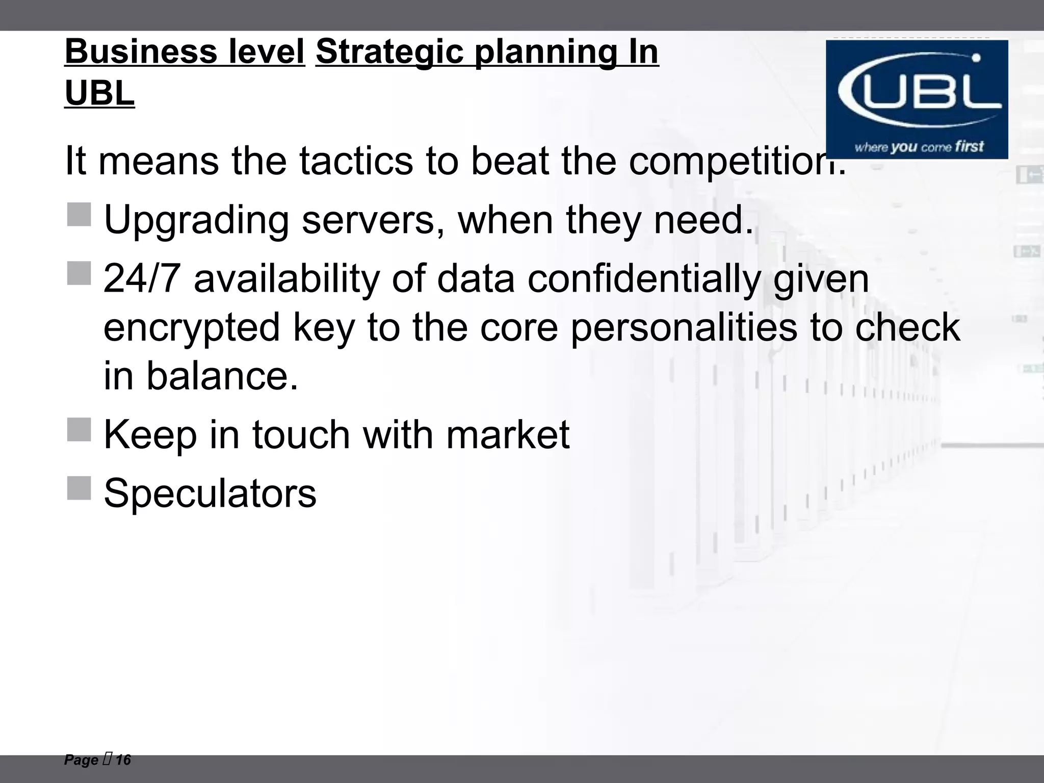 United Bank Limited - UBL (Pakistan) | PPT