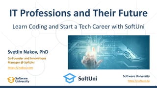 IT Professions and Their Future | PPT