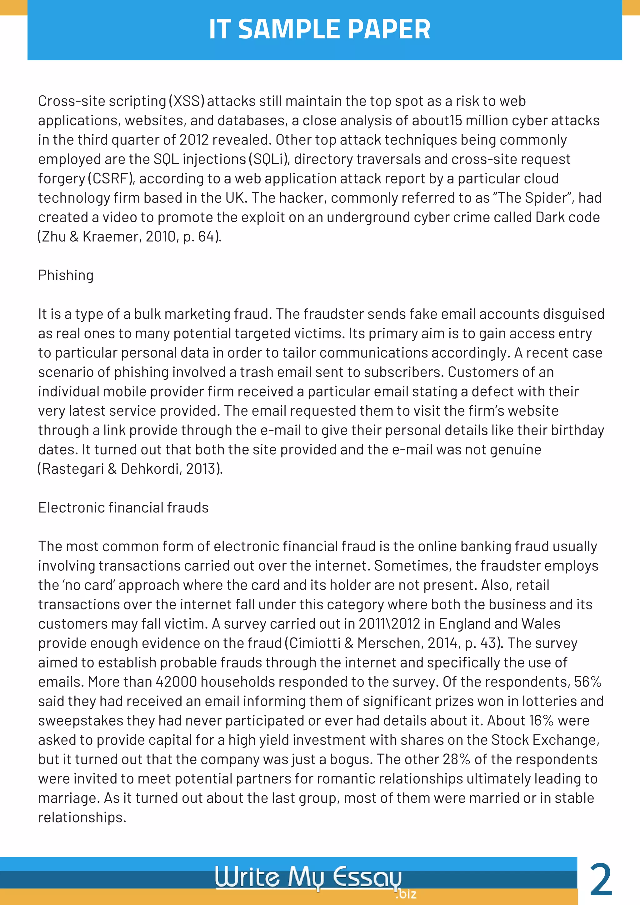 IT Sample Paper | PDF