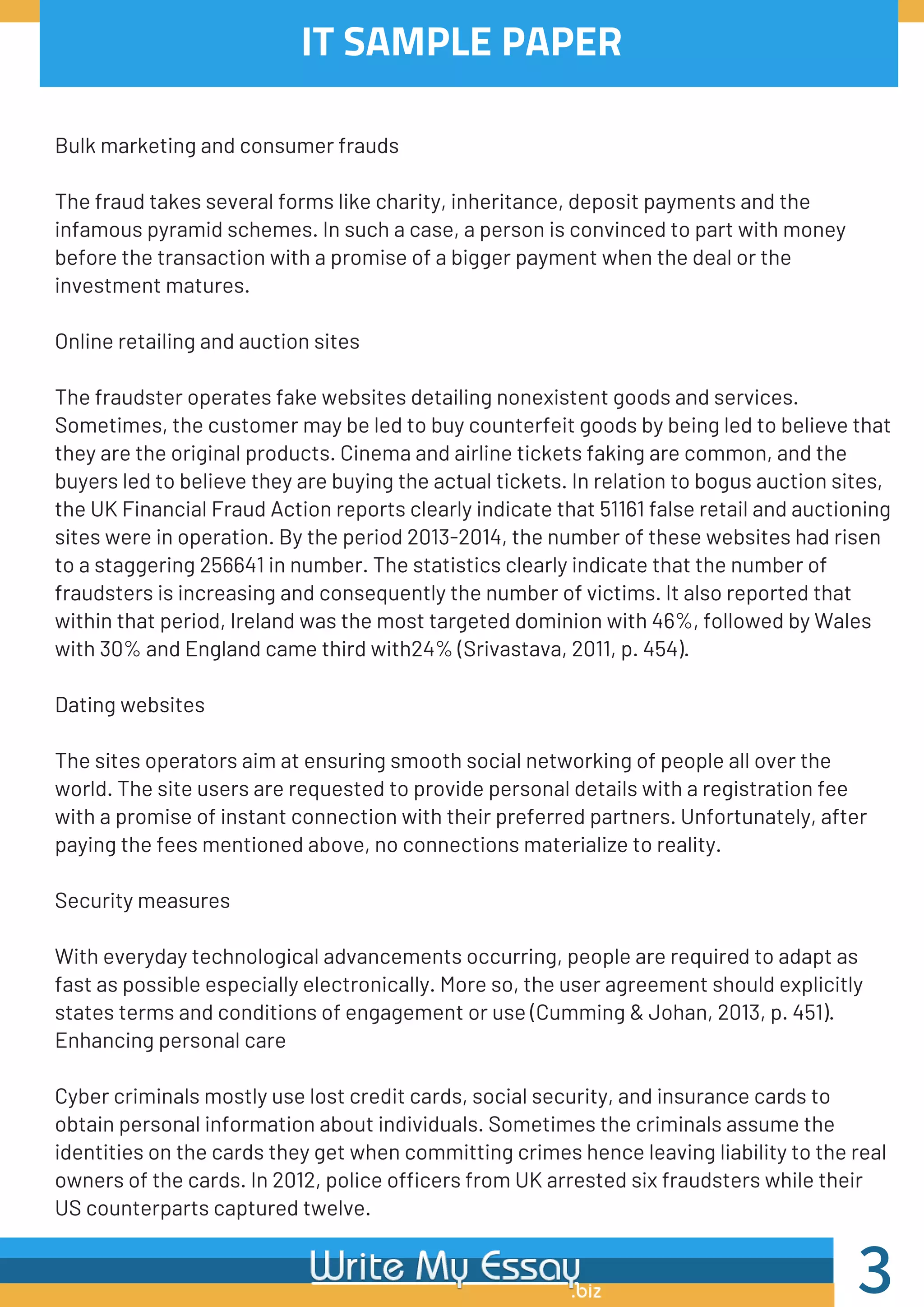 IT Sample Paper | PDF