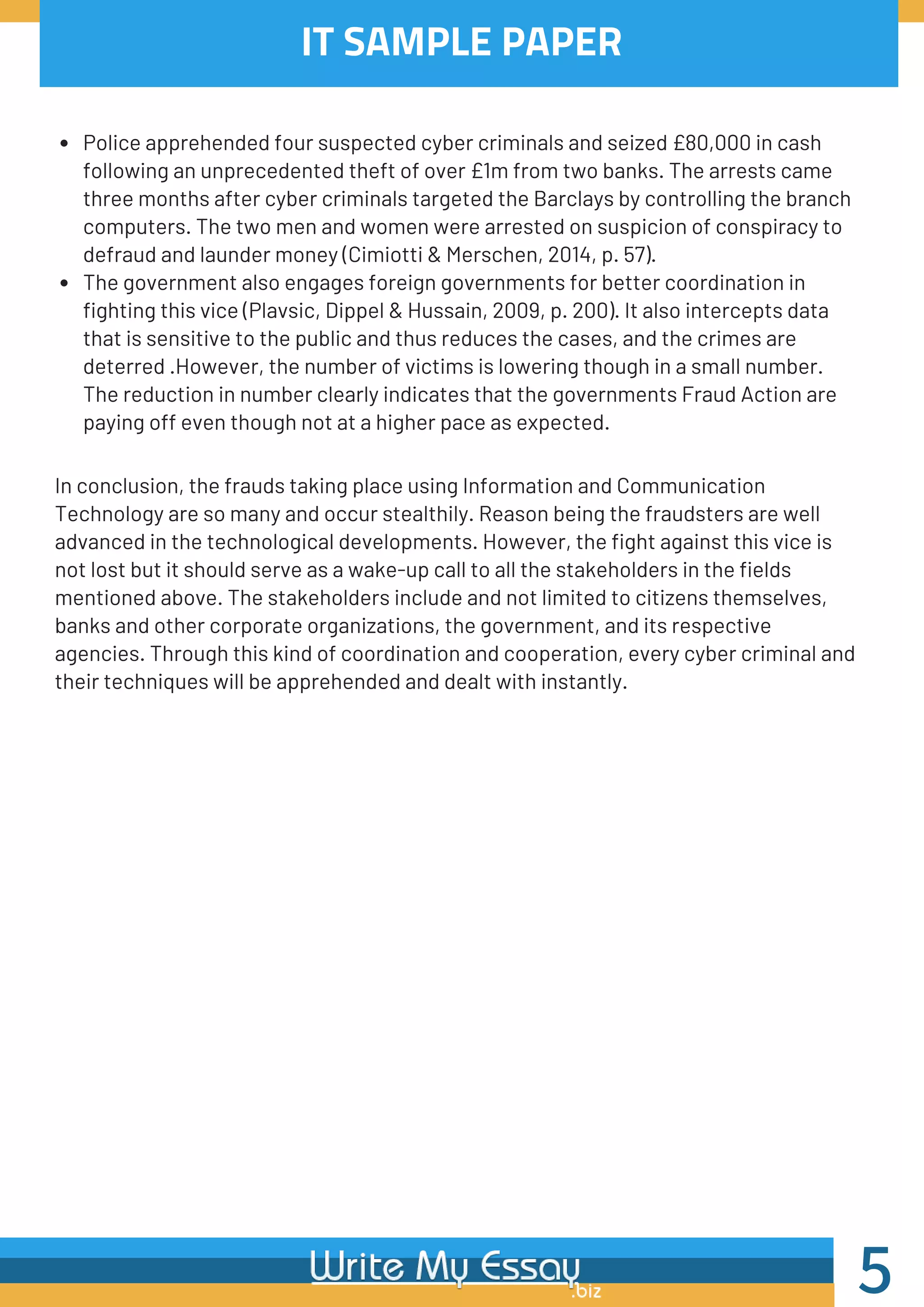 IT Sample Paper | PDF