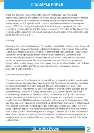 IT Sample Paper | PDF