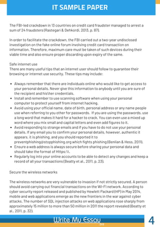 IT Sample Paper | PDF