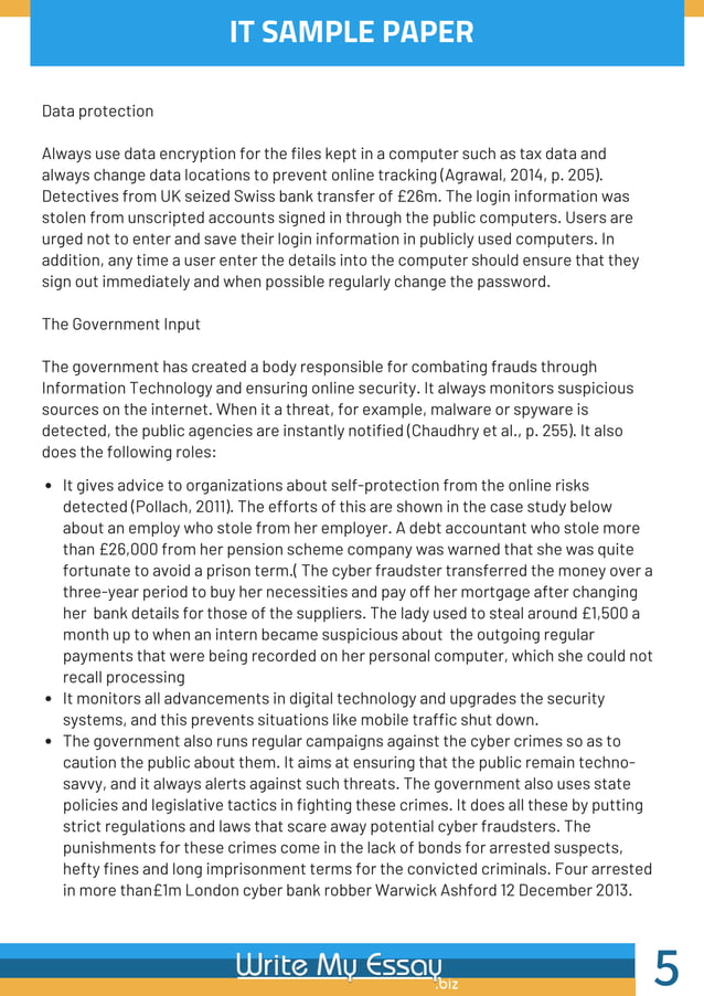 IT Sample Paper | PDF