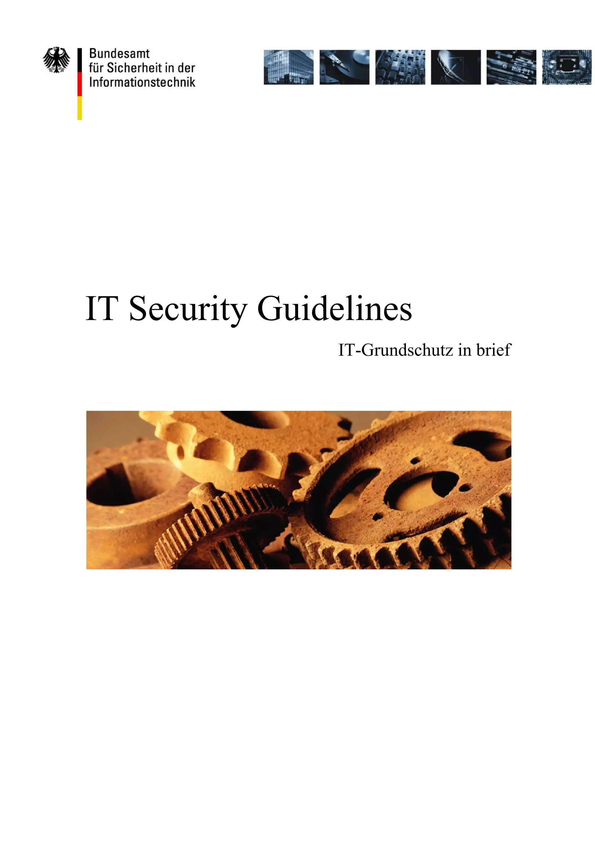 IT Security - Guidelines | PDF