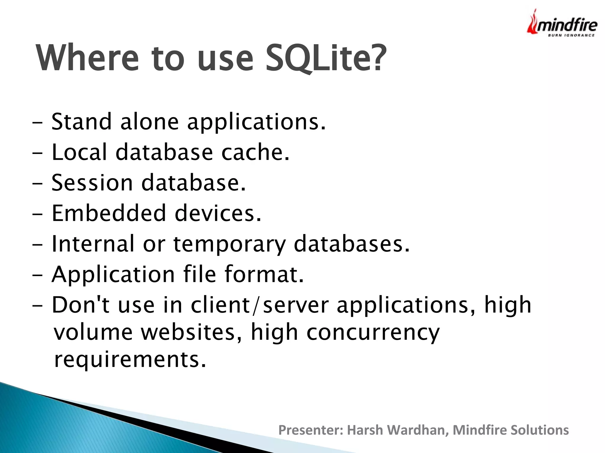 Getting Started with SQLite | PDF