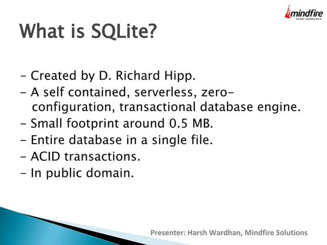 Getting Started with SQLite | PDF