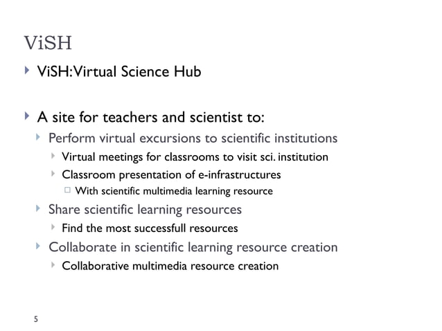 vish presentation | PPT