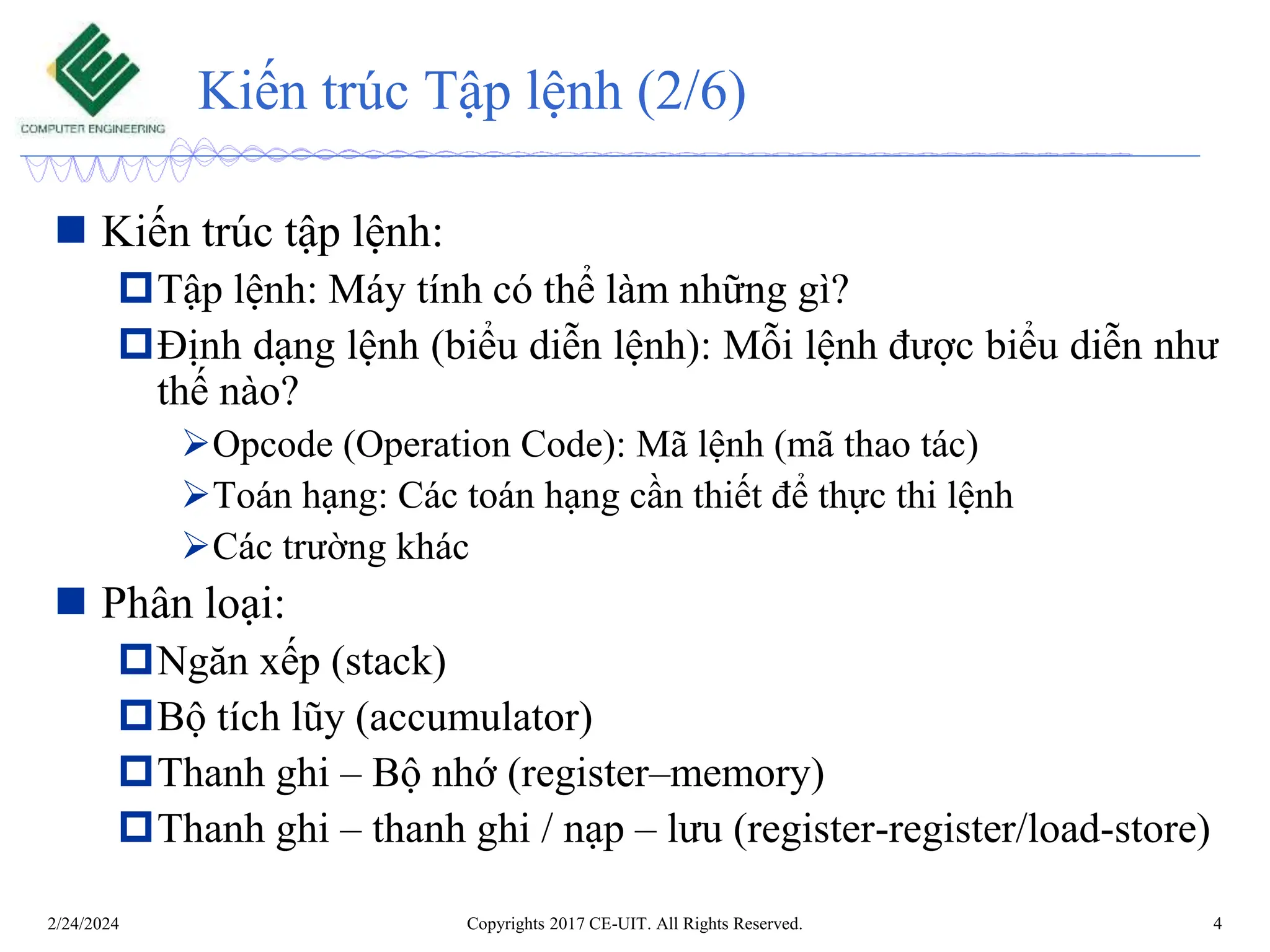 IT012_Chapter6 To chuc cau truc va may tinh II | PPTX