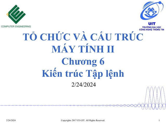 IT012_Chapter6 To chuc cau truc va may tinh II | PPTX