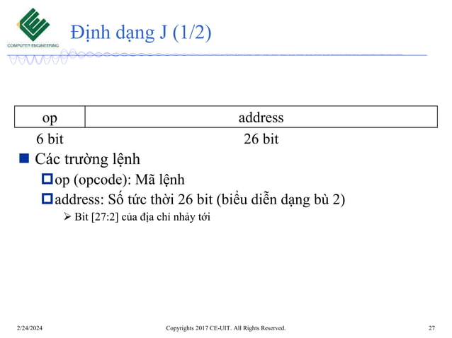 IT012_Chapter6 To chuc cau truc va may tinh II | PPTX