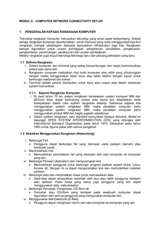 EBOOK NETWORK CONNECTIVITY | PDF