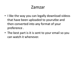 It101 a quincywanzala_myfav | PPT