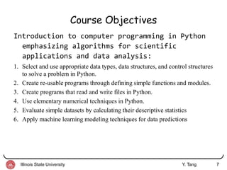 Python For Data Science and Analytics For Sophomores | PPT