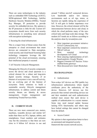 Security Aspects in IoT - A Review | PDF