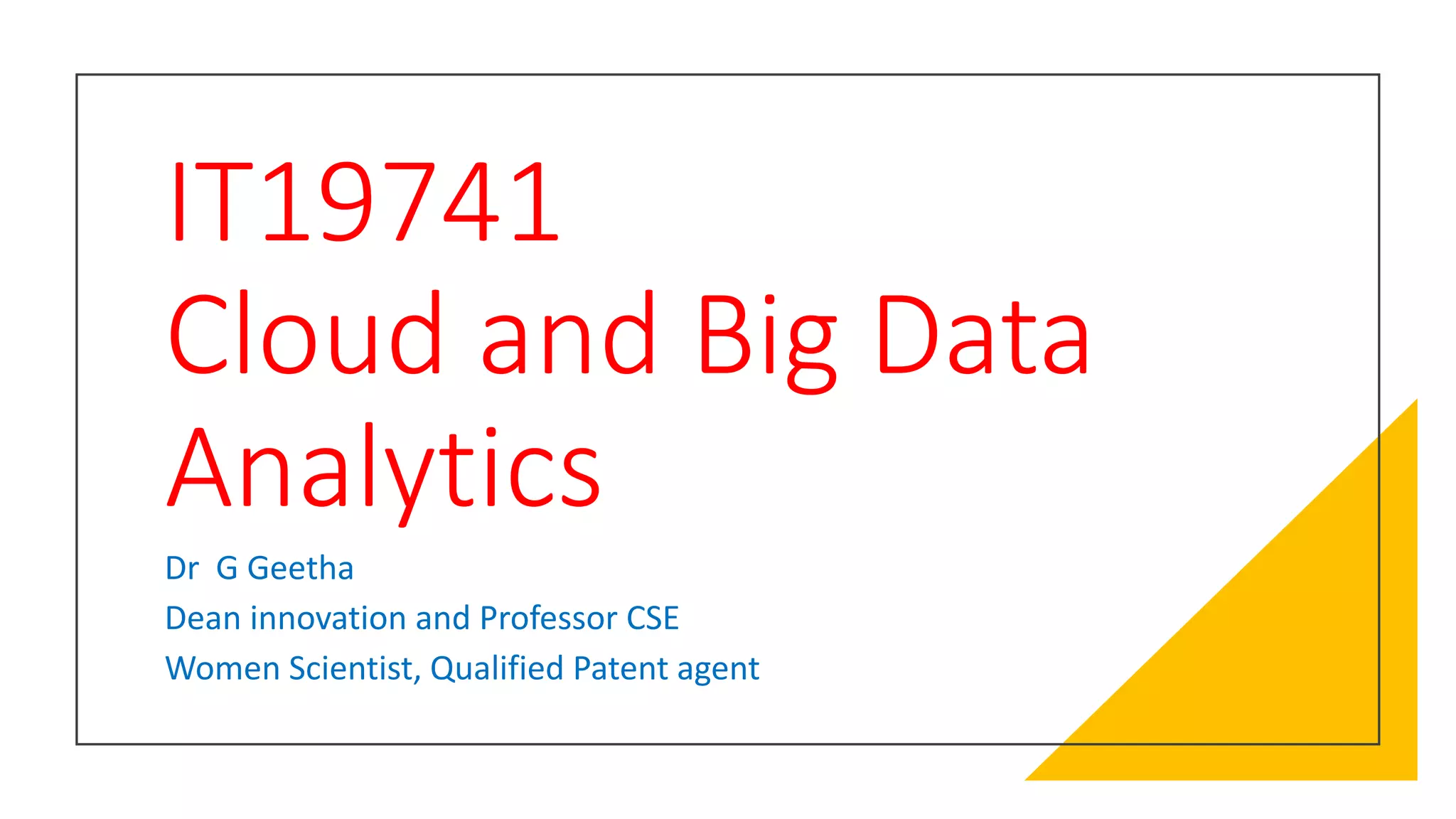 CLOUD ENABLING TECHNOLOGIES.pptx | Computing | Technology & Computing