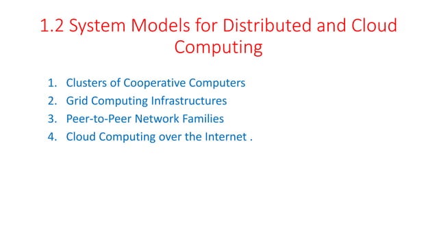 CLOUD ENABLING TECHNOLOGIES.pptx | Computing | Technology & Computing