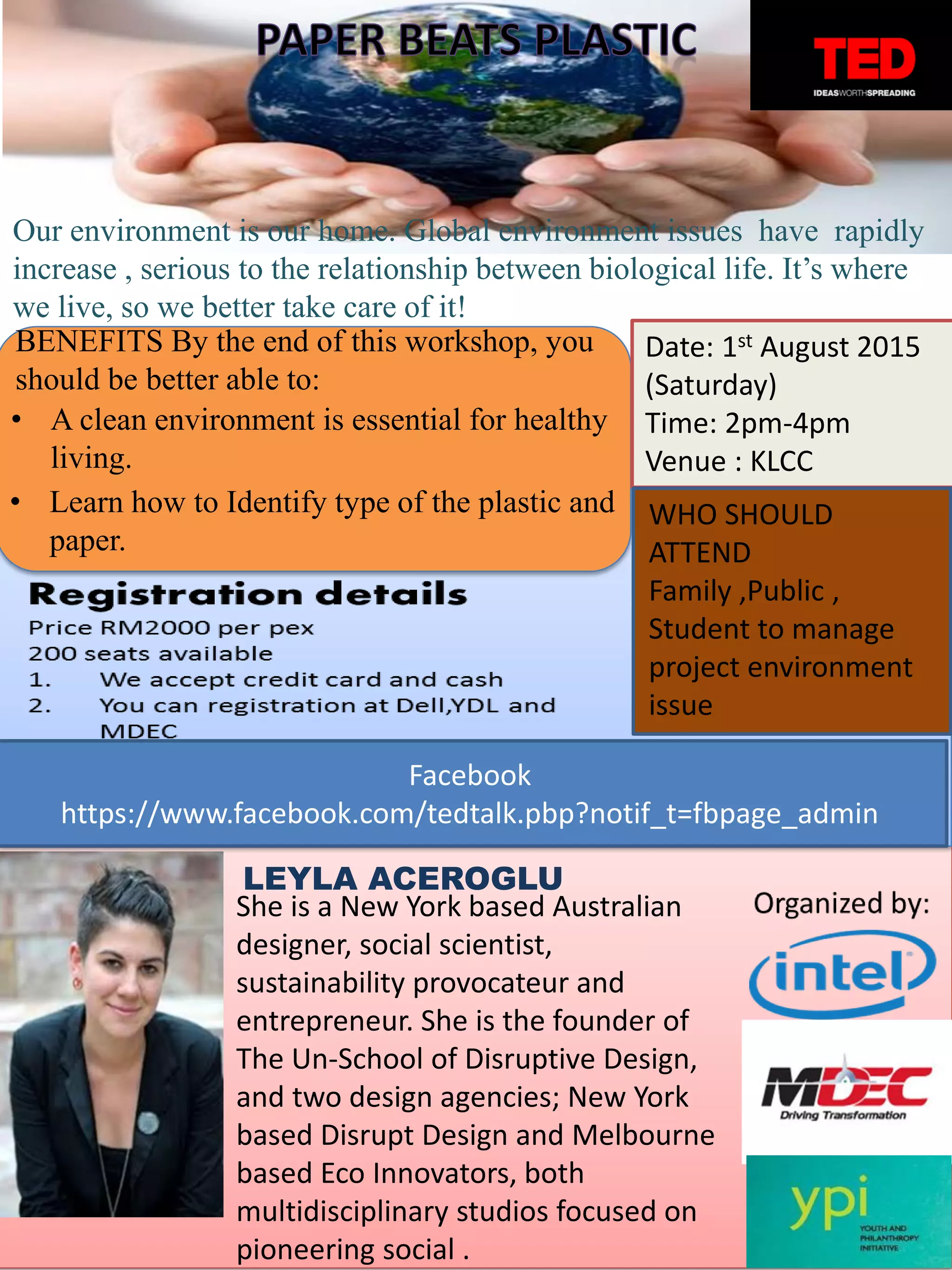 Ted Talk Paper Beats plastic | PDF