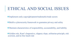 Information Technology Project to Create a Business | PPT