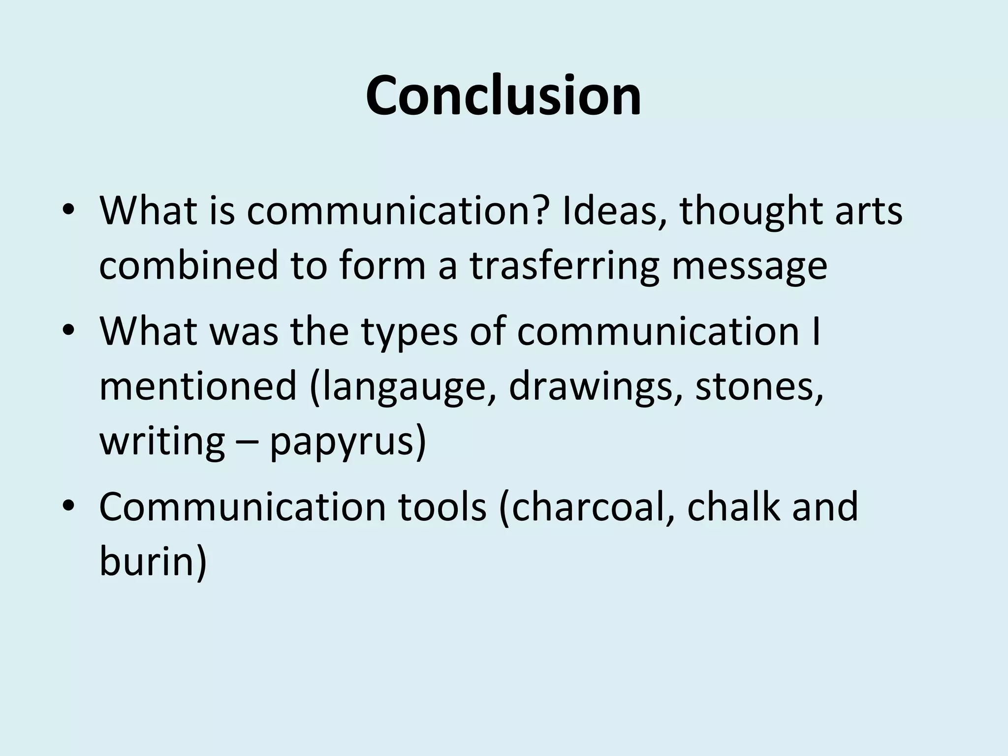 The History of Communication | PPT