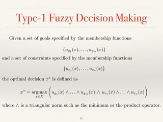 Interval Type-2 fuzzy decision making | PDF