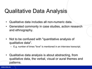 IT3010 Lecture on Data Analysis | PPT