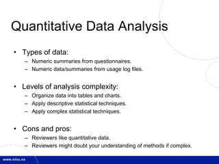 IT3010 Lecture on Data Analysis | PPT
